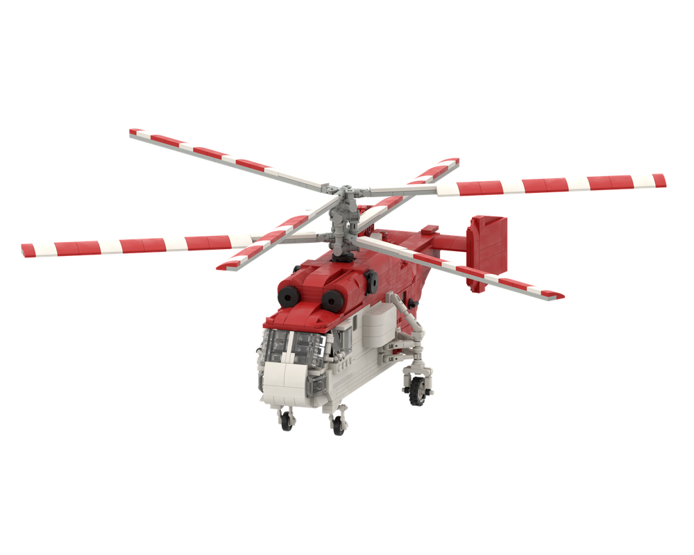 Lego Moc Kamov Ka32 Swiss Heavy Lift Helicopter Edition By Brawngp94