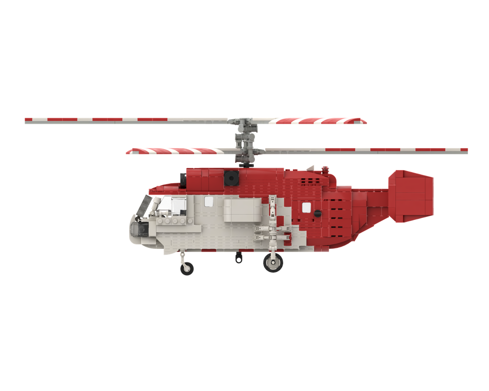Lego Moc Kamov Ka32 Swiss Heavy Lift Helicopter Edition By Brawngp94