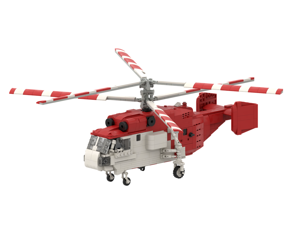 LEGO MOC Kamov Ka32 - Swiss heavy lift helicopter edition by BrawnGP94 ...