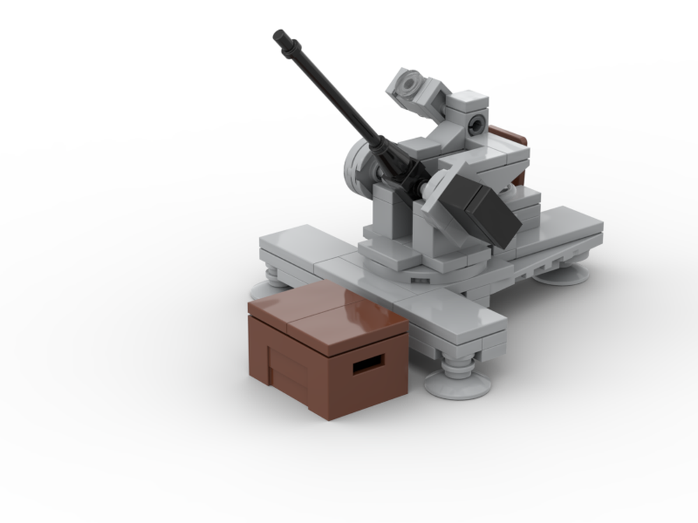 Lego Moc German Ww2 Flugzeugabwehrkanone 38 Moc By Milosch