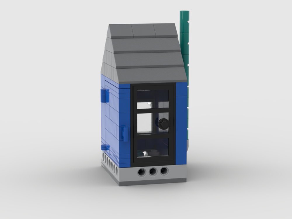 LEGO MOC Porta Potty by Kid Stripes | Rebrickable - Build with LEGO