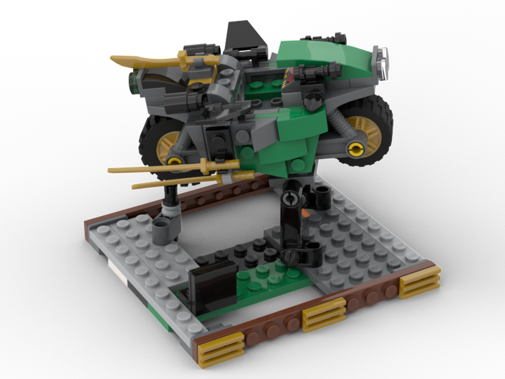 LEGO MOC 71700 MOD - Lloyd's Jetbike by hoppepe | Rebrickable - Build ...