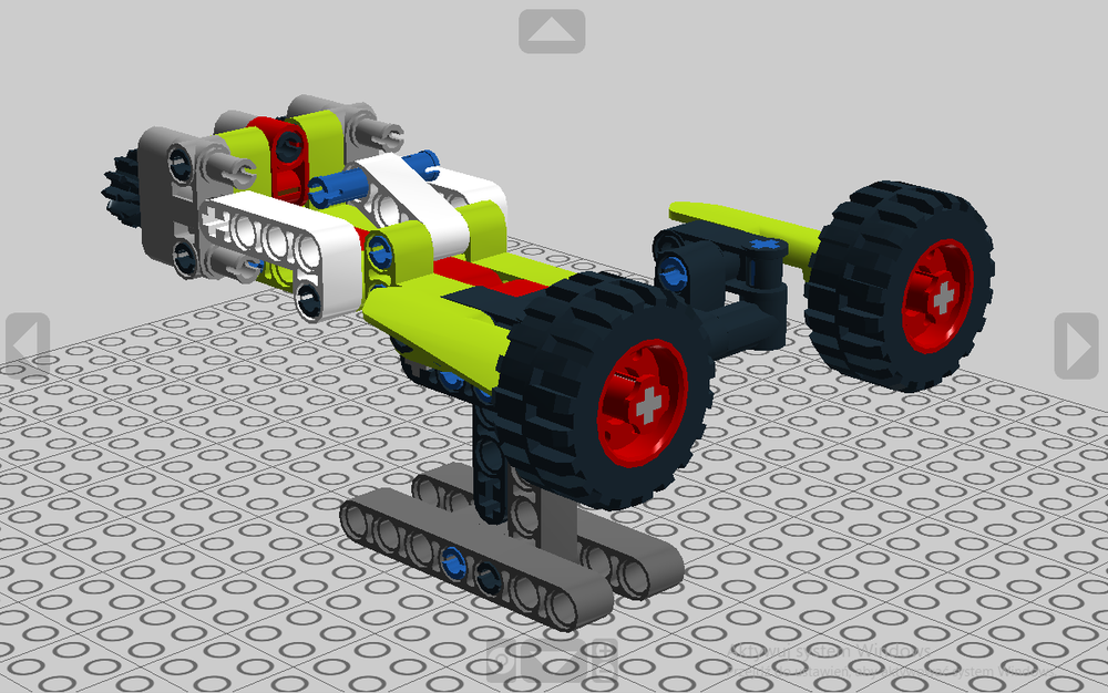 LEGO MOC 42102 Mini CLAAS XERION alternative - Podracer by youPeter ...