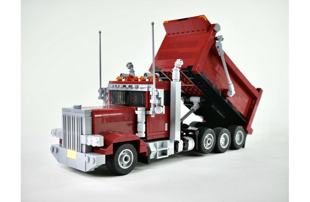 LEGO MOC JoeyWhispers1776 Peterbilt 389 Dump Truck by StudWorks ...