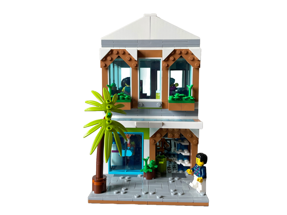 Lego Moc City Store And Apartment Modular Alternate Build Of 60365 By Re