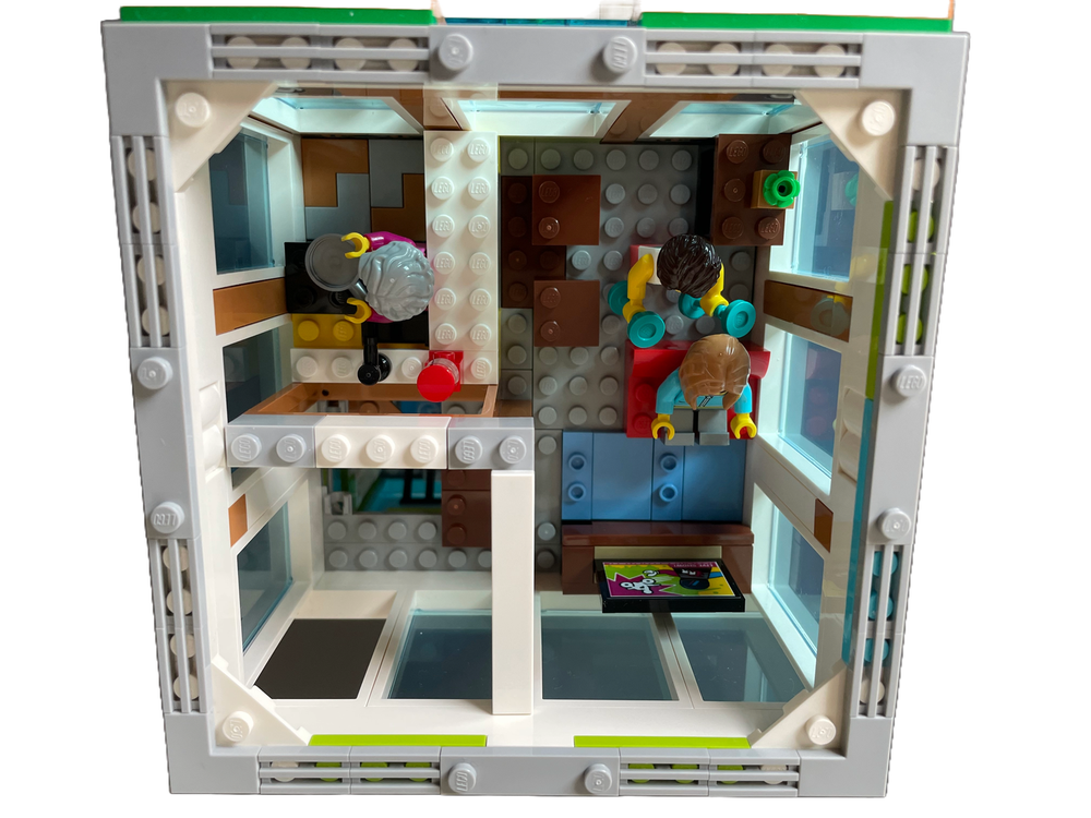 Lego Moc City Store And Apartment Modular Alternate Build Of 60365 By Re