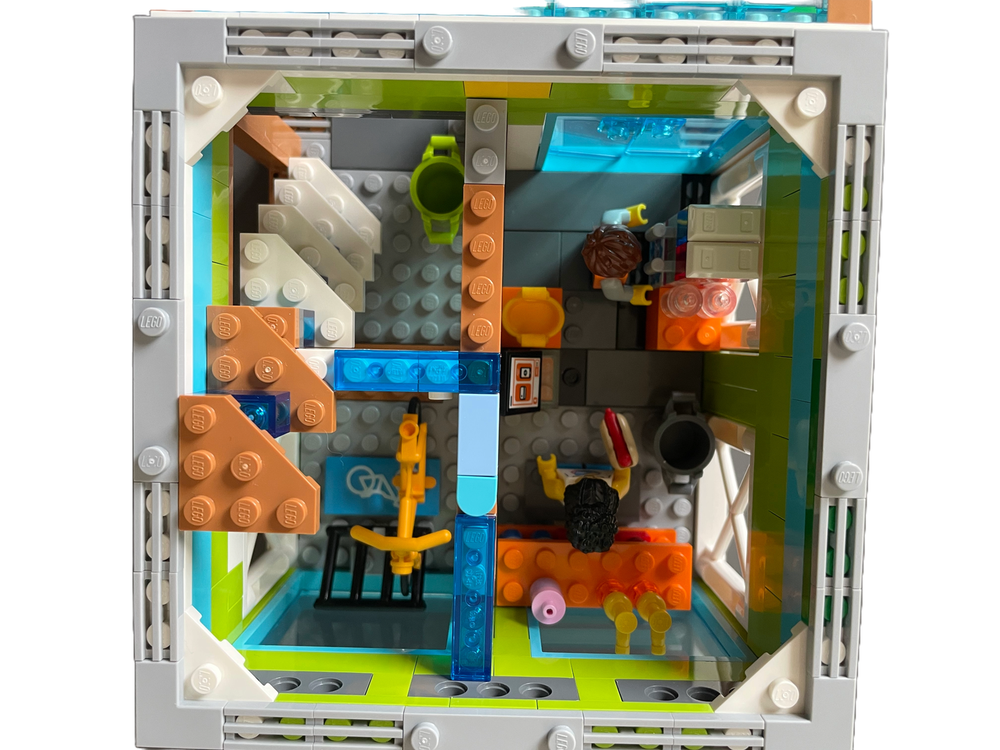 Lego Moc City Store And Apartment Modular Alternate Build Of 60365 By Re