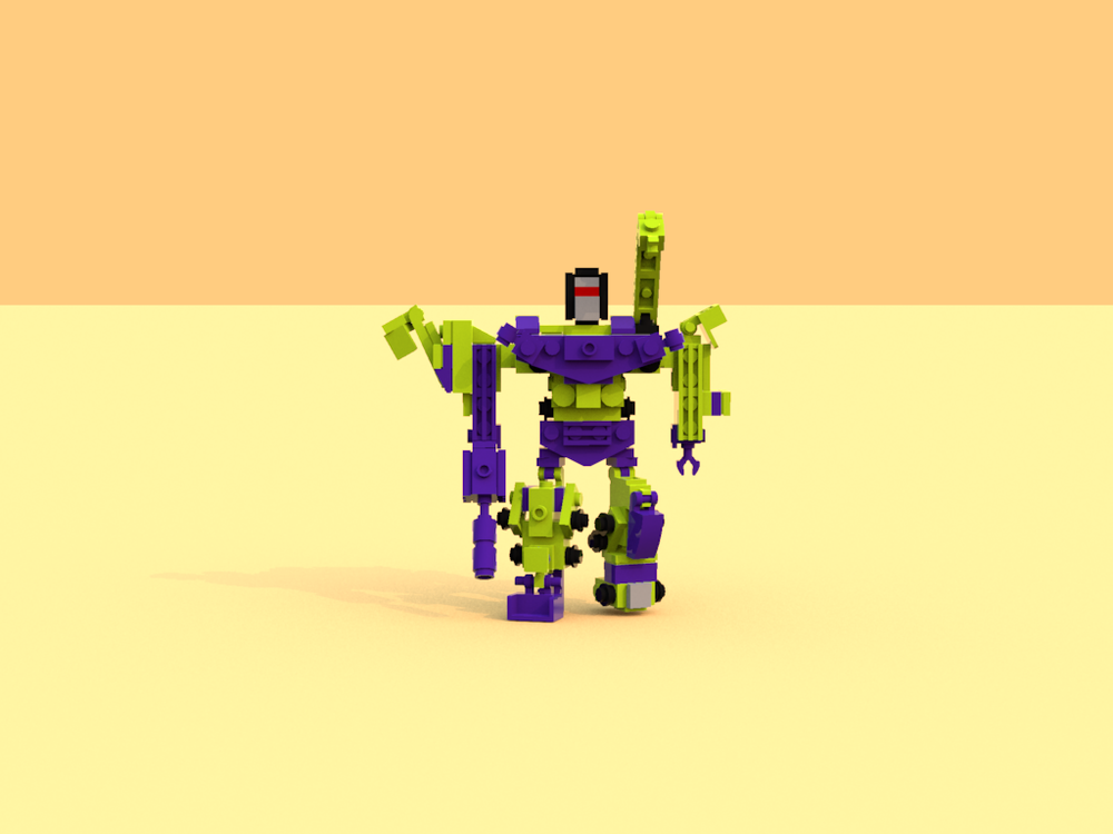 LEGO MOC Mini Lego Transformers: Devastator by AlexdaBoss5 ...