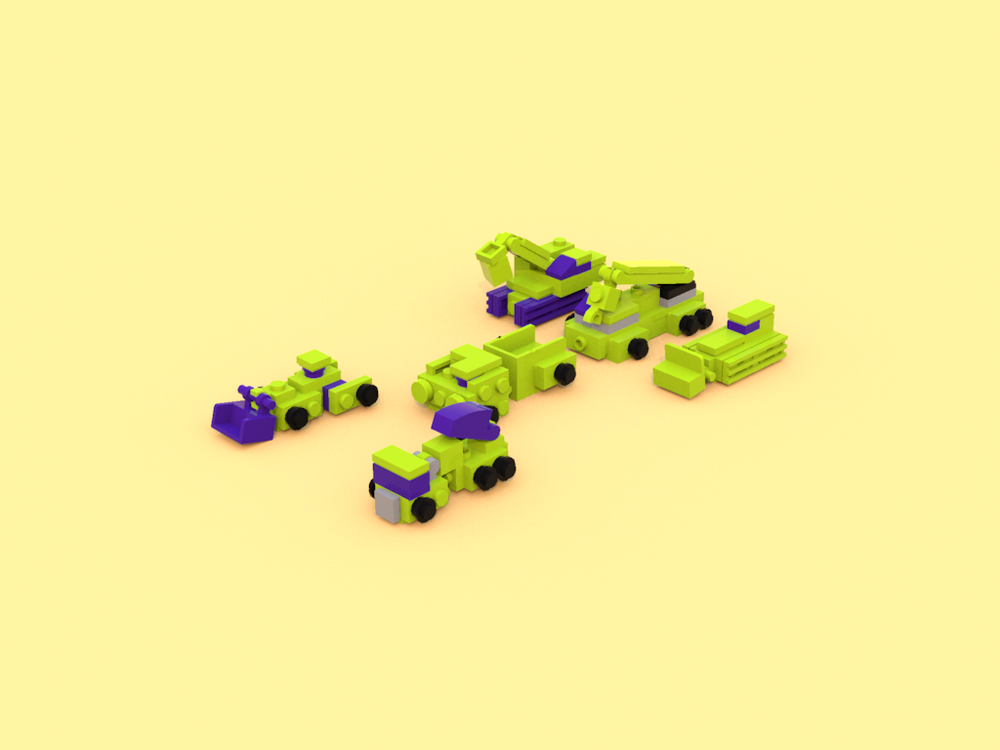 LEGO MOC Mini Lego Transformers: Devastator by AlexdaBoss5 ...