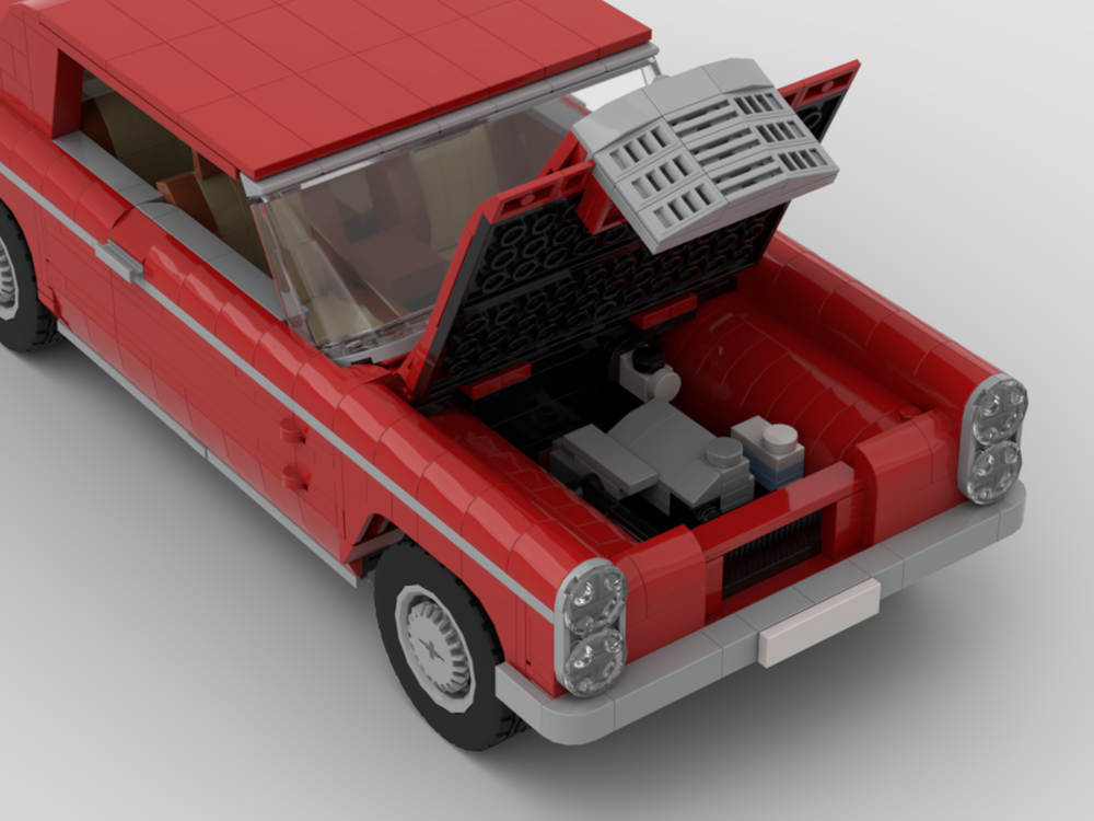 LEGO MOC Mercedes-Benz /8 Coupé (W115) by TheCarBuilder | Rebrickable ...