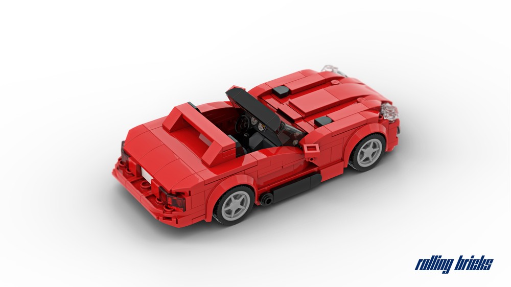 Lego Moc 1992 Dodge Viper Rt10 By Rollingbricks Rebrickable Build