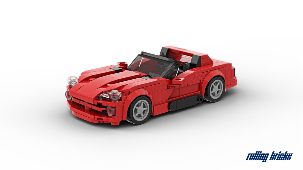 Lego Moc 1992 Dodge Viper Rt10 By Rollingbricks Rebrickable Build