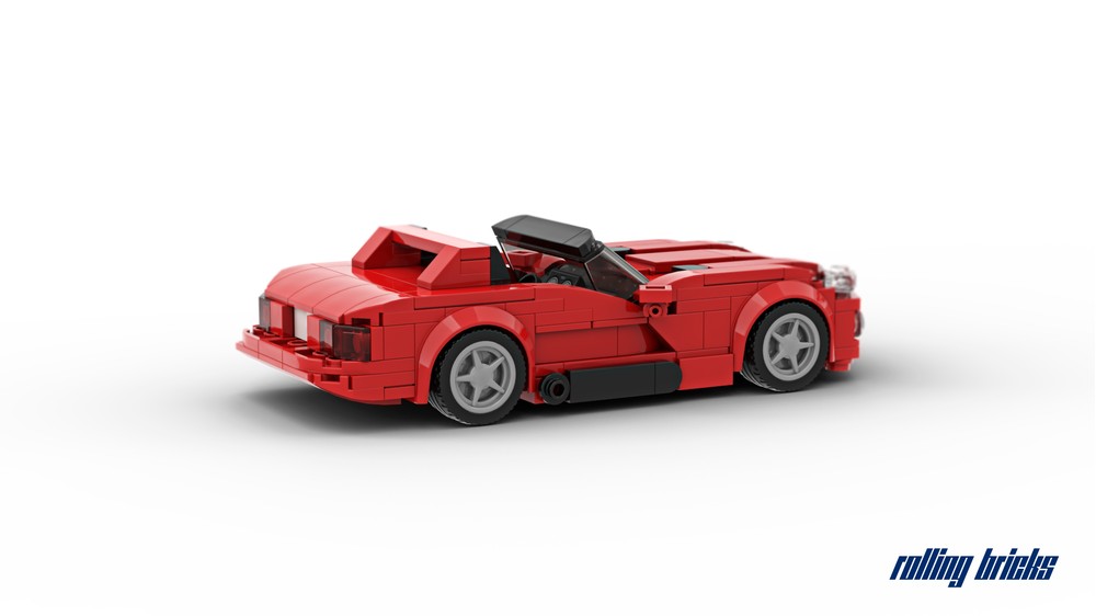 Lego Moc 1992 Dodge Viper Rt10 By Rollingbricks Rebrickable Build