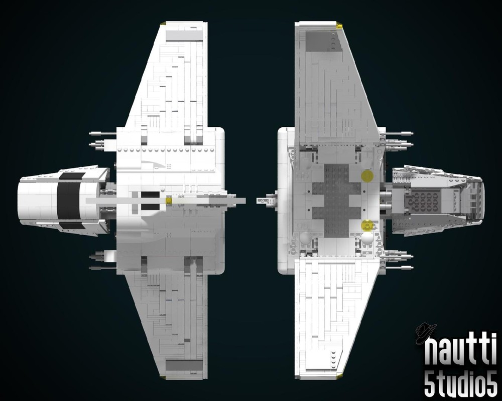 LEGO MOC Lambda-class T-4a Shuttle by hautti5 | Rebrickable - Build ...