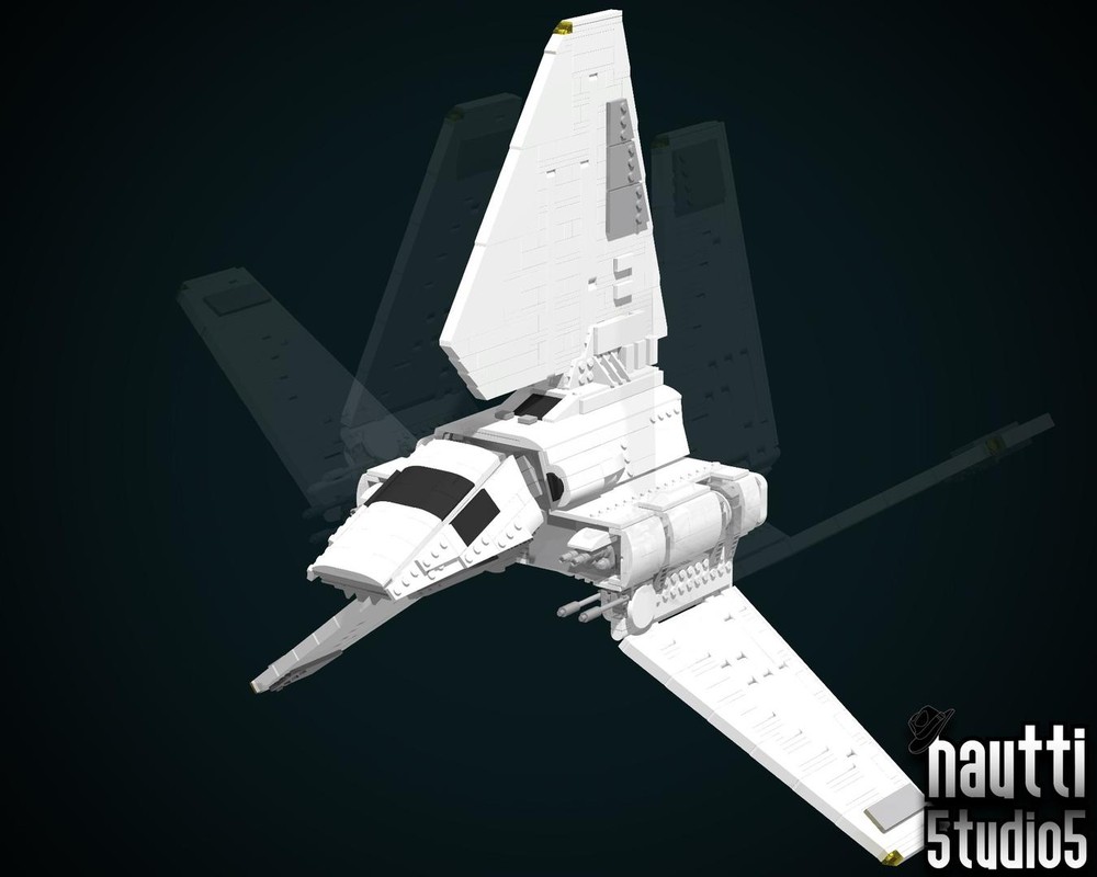 LEGO MOC Lambda-class T-4a Shuttle by hautti5 | Rebrickable - Build ...
