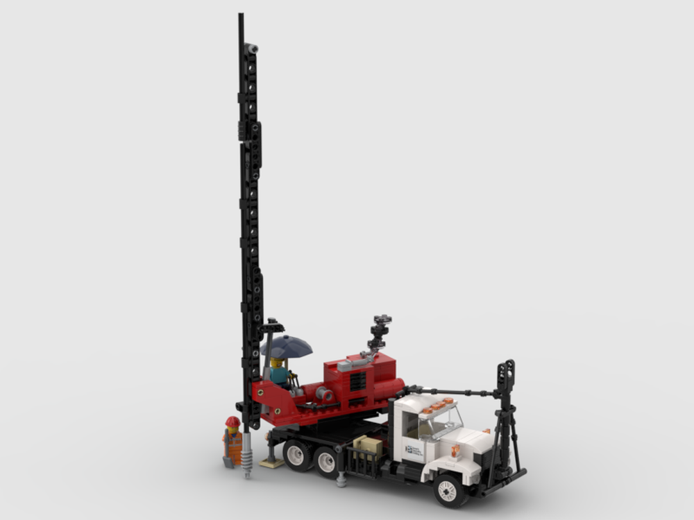 LEGO MOC Chevrolet 8500 Pier Drilling Truck by LegoForBlockheads ...