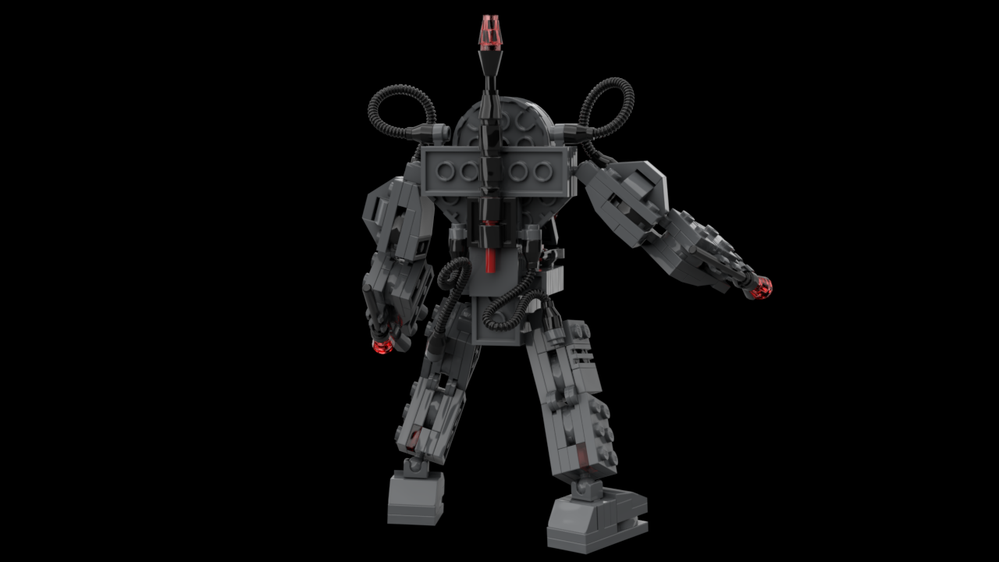 Lego Moc Space Powersuit Blacktron Mech Original Moc By Watsonlego