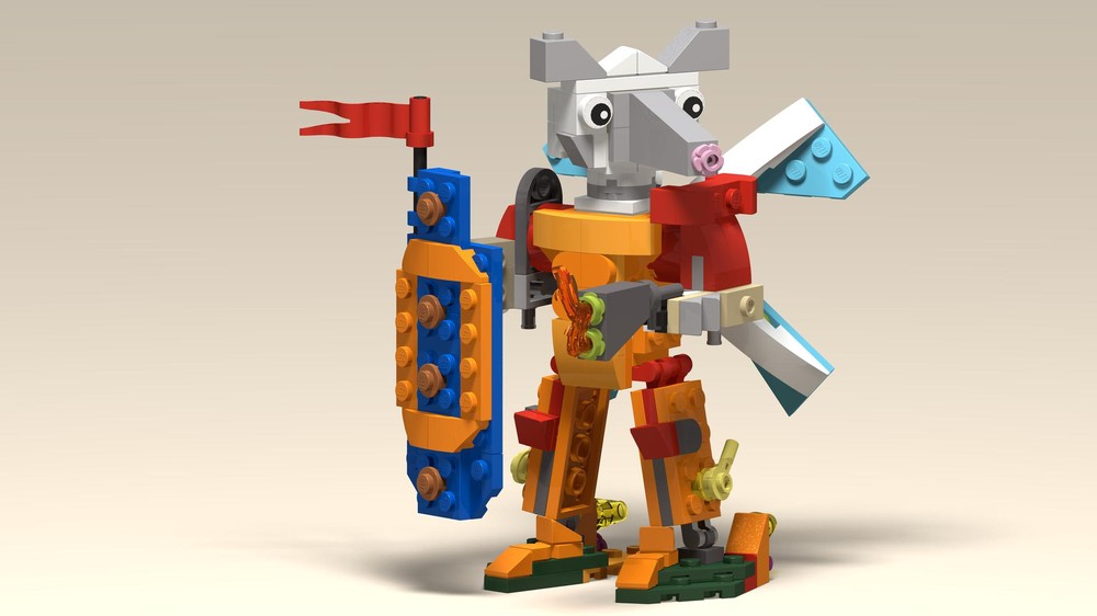 LEGO MOC 40593 Space Opossum by mattking4 | Rebrickable - Build with LEGO