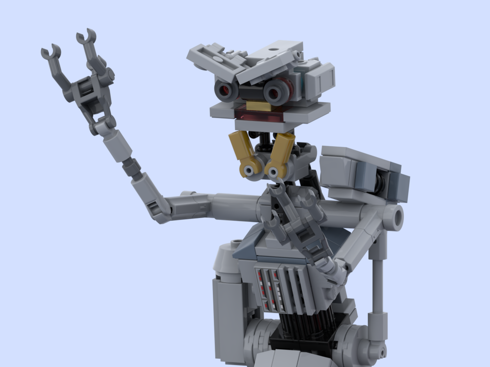 LEGO MOC Johnny 5 - Short Circuit by jameshigson0512 | Rebrickable ...
