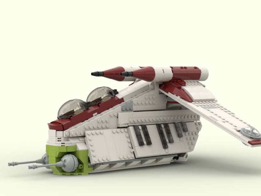 LEGO MOC Republic Gunship by Jack_Learney | Rebrickable - Build with LEGO