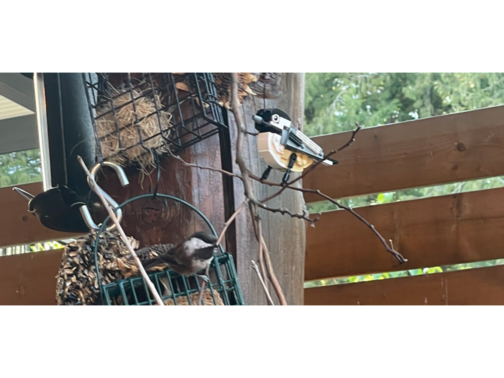 LEGO MOC Black-Capped Chickadee Life Sized by OrchardBuilds ...