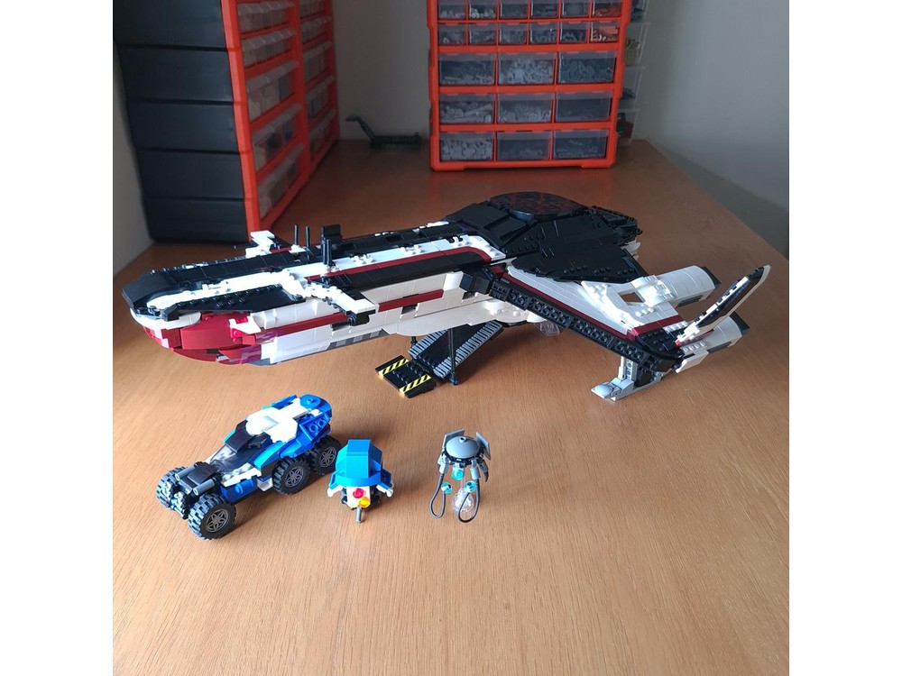 LEGO MOC Mass Effect: The Tempest by Moc_Lobster | Rebrickable - Build ...