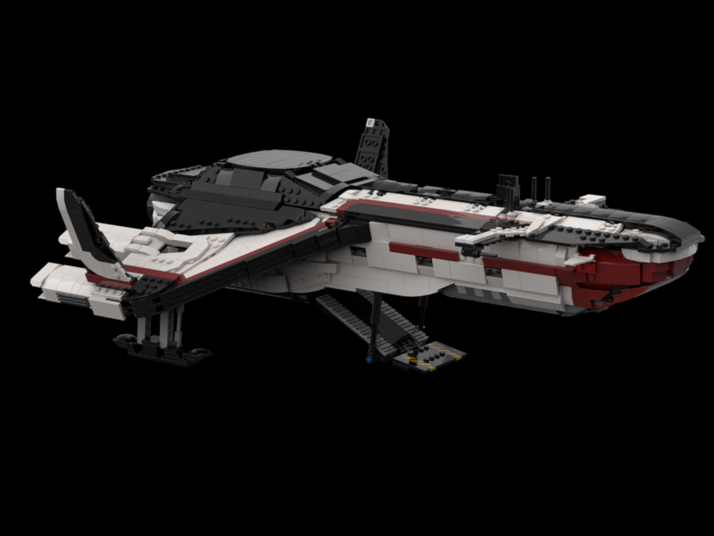 LEGO MOC Mass Effect: The Tempest by Moc_Lobster | Rebrickable - Build ...