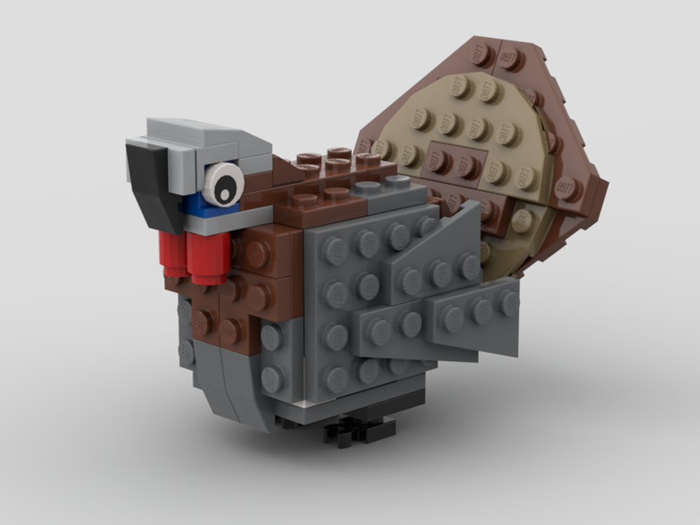 LEGO MOC Cubic Turkey by LucasMaximus1311 | Rebrickable - Build with LEGO