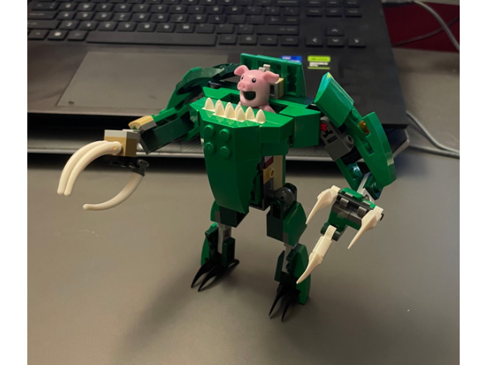 LEGO MOC Mighty Dinosaur Mech Suit by eric_nunya | Rebrickable - Build ...