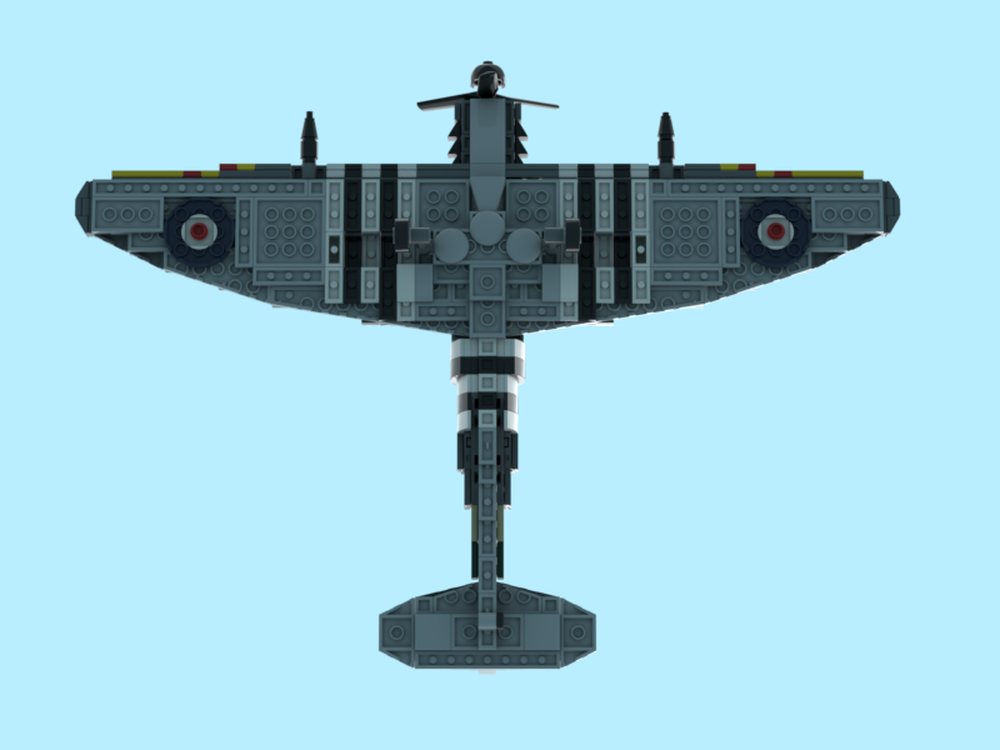 Lego Moc Supermarine Spitfire D Day Version By Brickaviation
