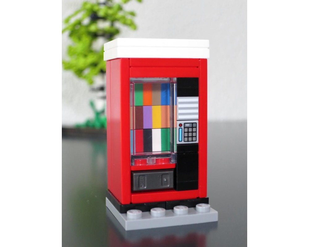 LEGO MOC Vending Machine "Selecta" by lunabricks | Rebrickable - Build ...