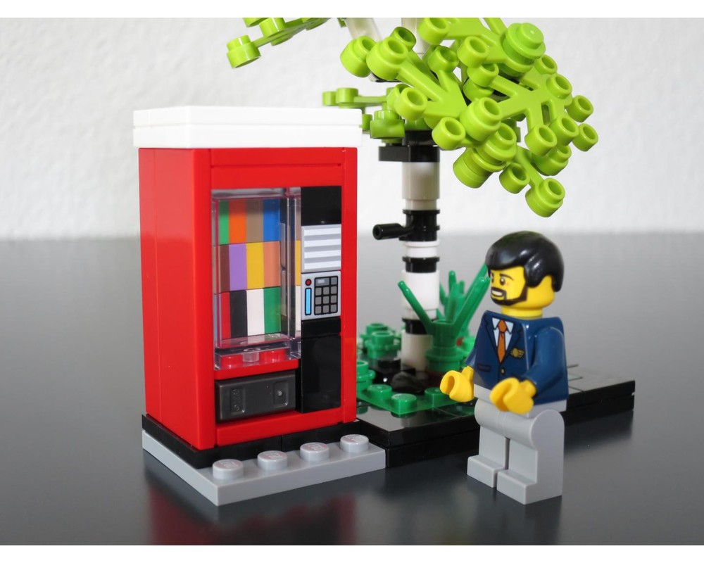 LEGO MOC Vending Machine "Selecta" by lunabricks | Rebrickable - Build ...
