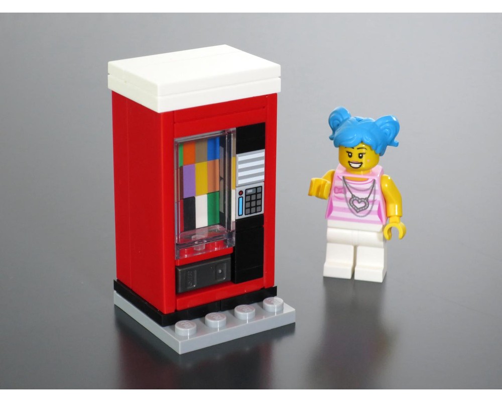LEGO MOC Vending Machine "Selecta" by lunabricks | Rebrickable - Build ...