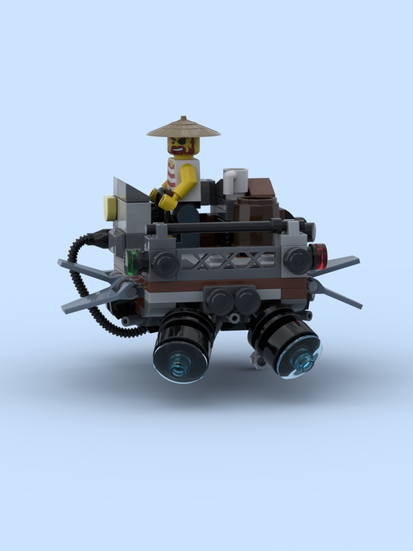 LEGO MOC Utility hover platform by tingdrason | Rebrickable - Build ...