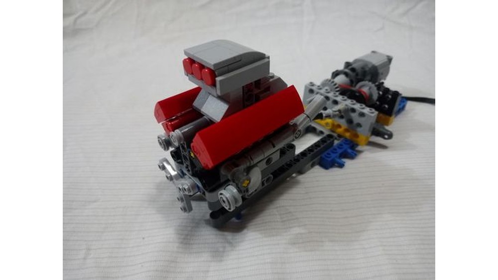 LEGO MOC Twin-turbo V8 Engine: Blower Edition by TechnicModlr ...