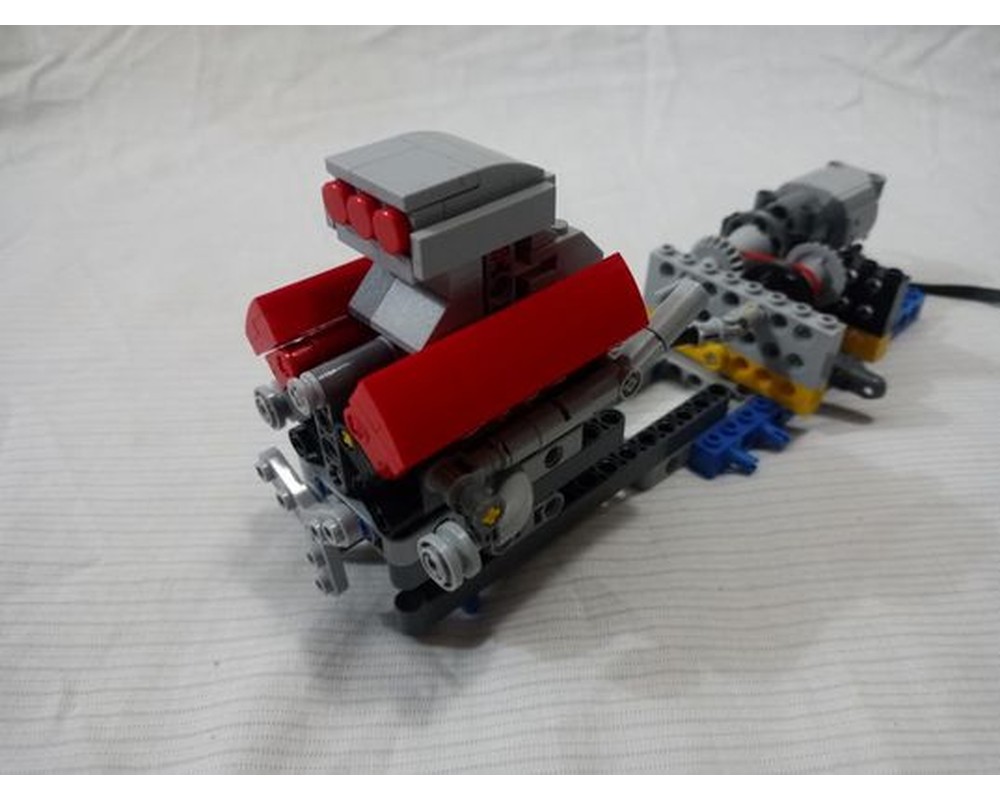 LEGO MOC Twin-turbo V8 Engine: Blower Edition by TechnicModlr ...