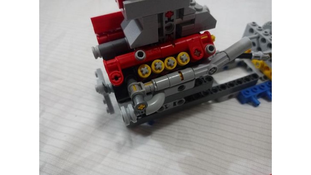 LEGO MOC Twin-turbo V8 Engine: Blower Edition by TechnicModlr ...