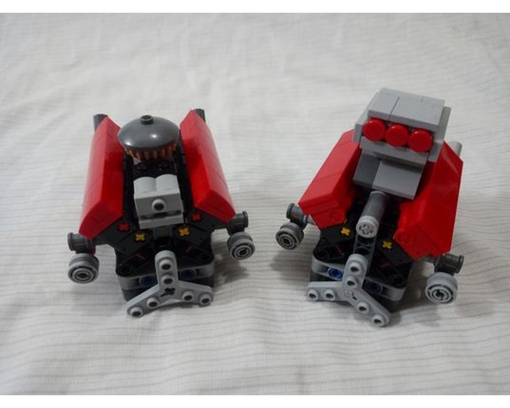 LEGO MOC Twin-turbo V8 Engine: Blower Edition by TechnicModlr ...
