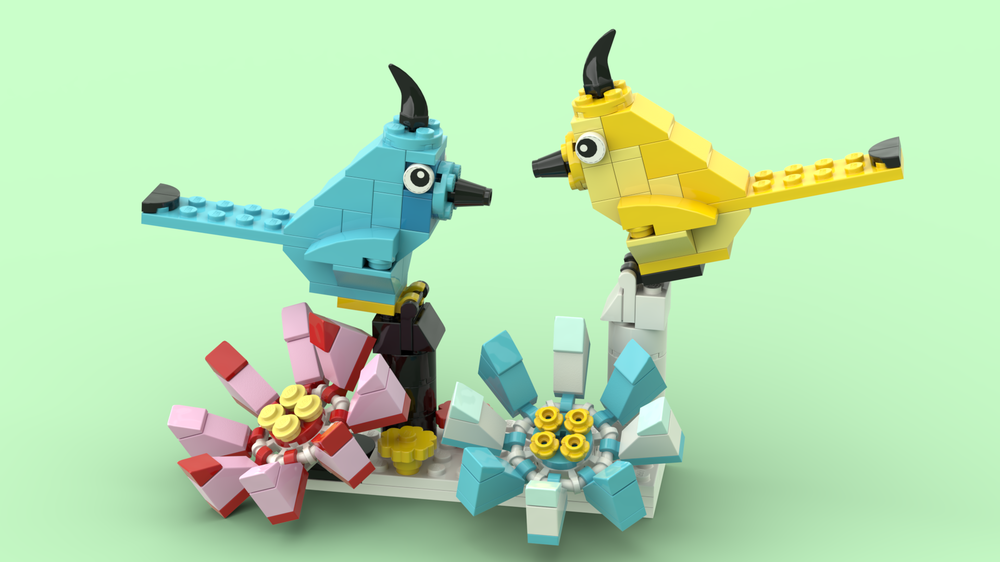 LEGO MOC 11032 Birds by Lenarex | Rebrickable - Build with LEGO