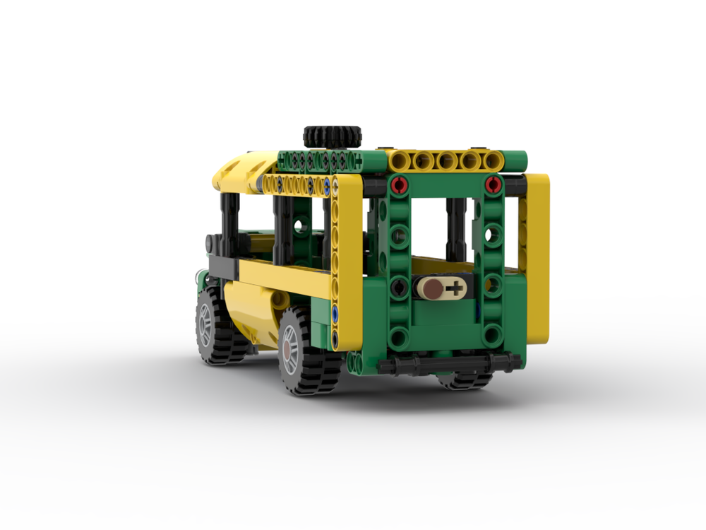 LEGO MOC 42136 model B - American School Bus by XaeroZKota ...