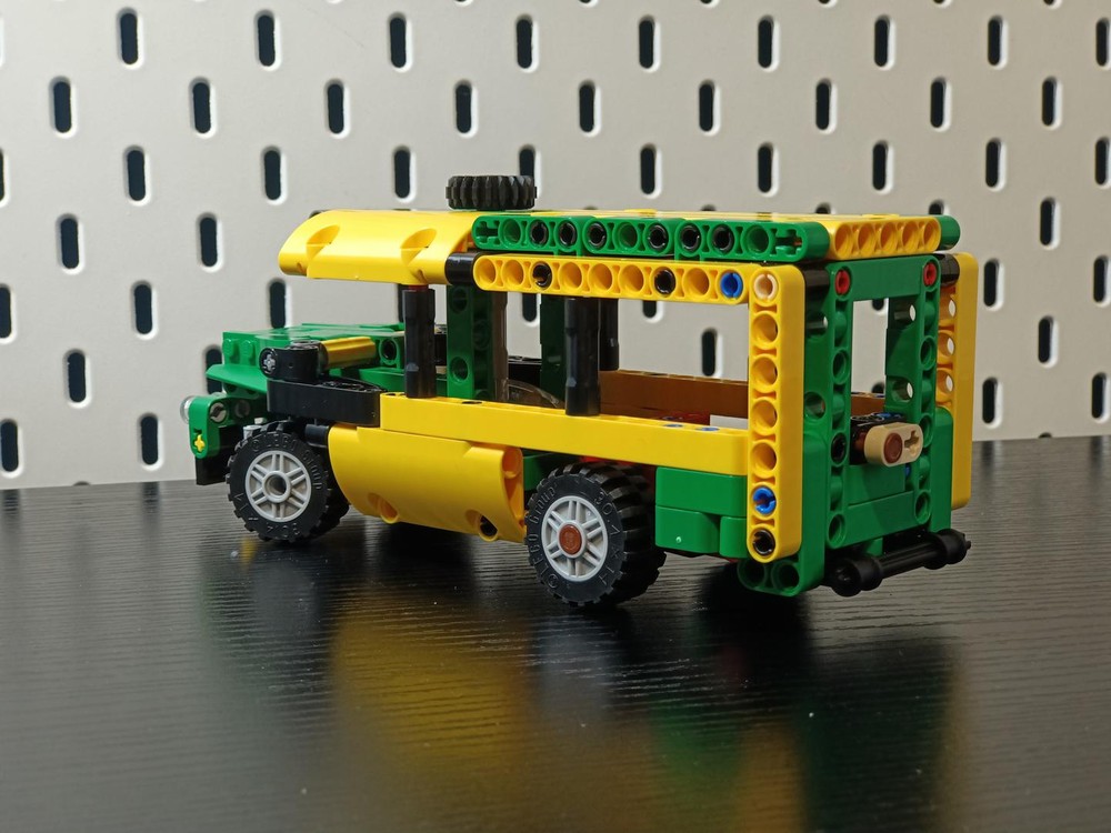 LEGO MOC 42136 model B - American School Bus by XaeroZKota ...