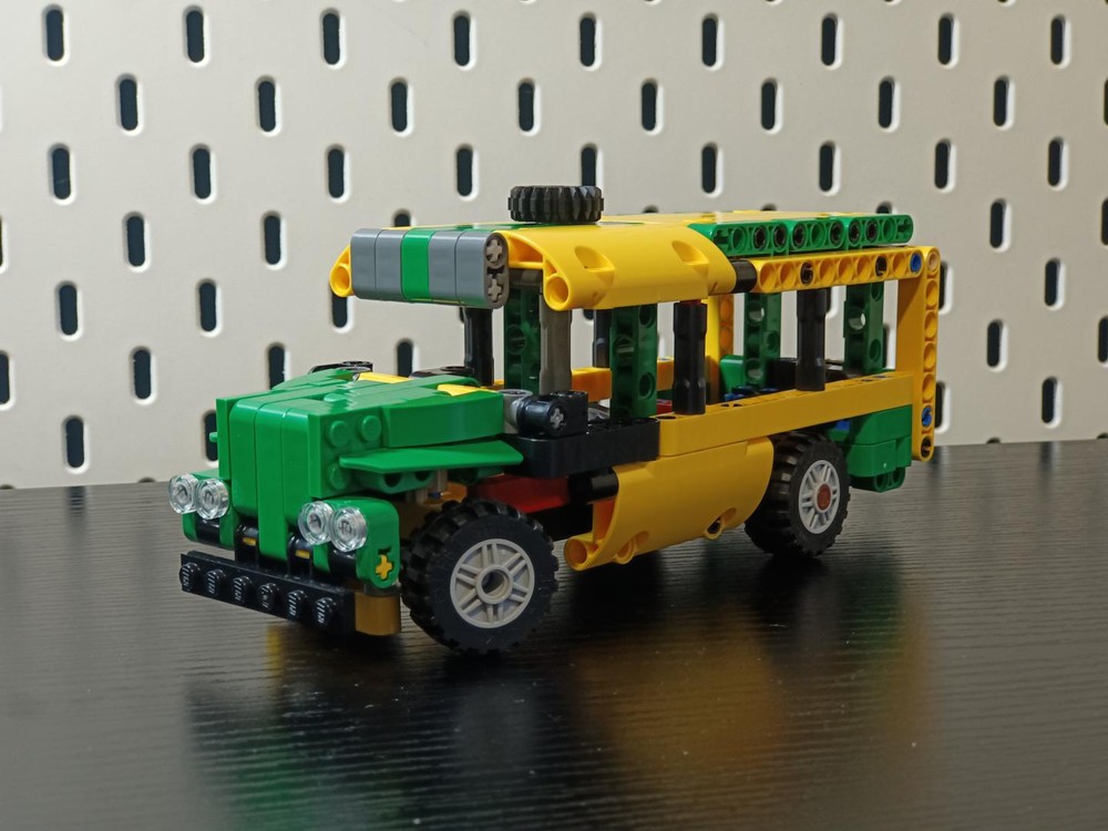 LEGO MOC 42136 model B - American School Bus by XaeroZKota ...