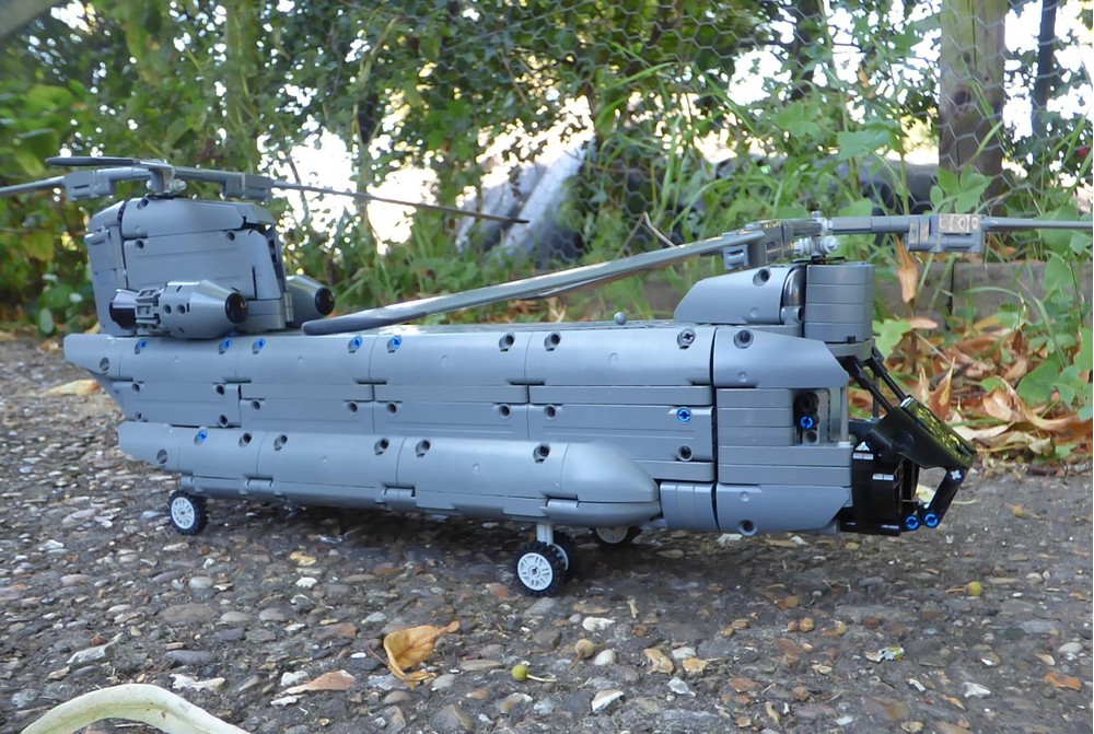 LEGO MOC-157848 CH 47 Chinook Helicopter by BillBooma | Rebrickable ...