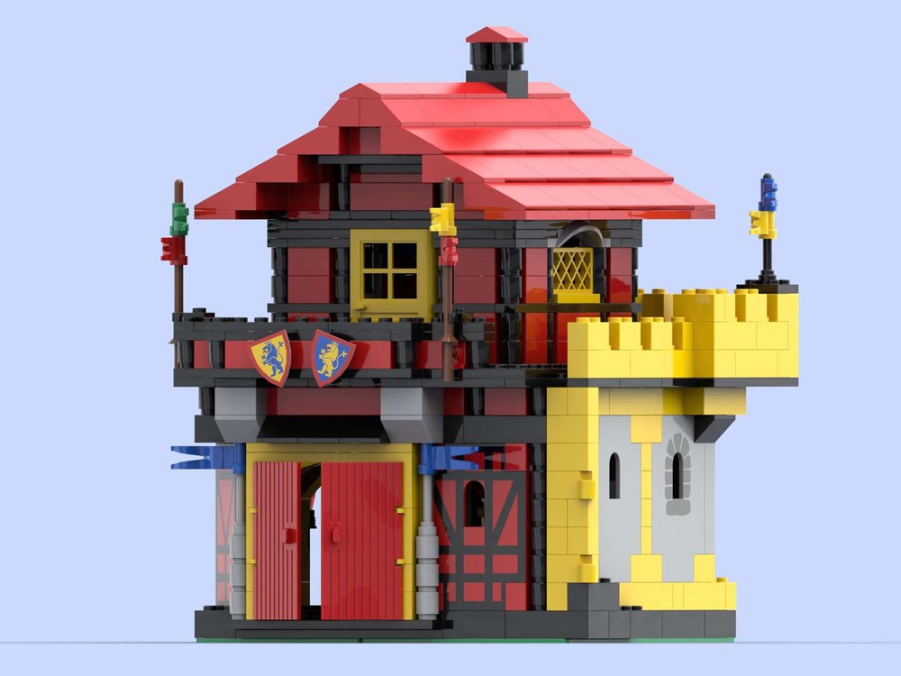 LEGO MOC Lion Head Castle, Part 2: The King’s Quarters by fidi70 ...