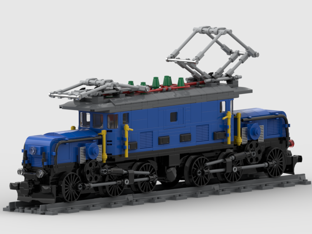 LEGO MOC crocodile Rh. B 412 by MadonnA | Rebrickable - Build with LEGO