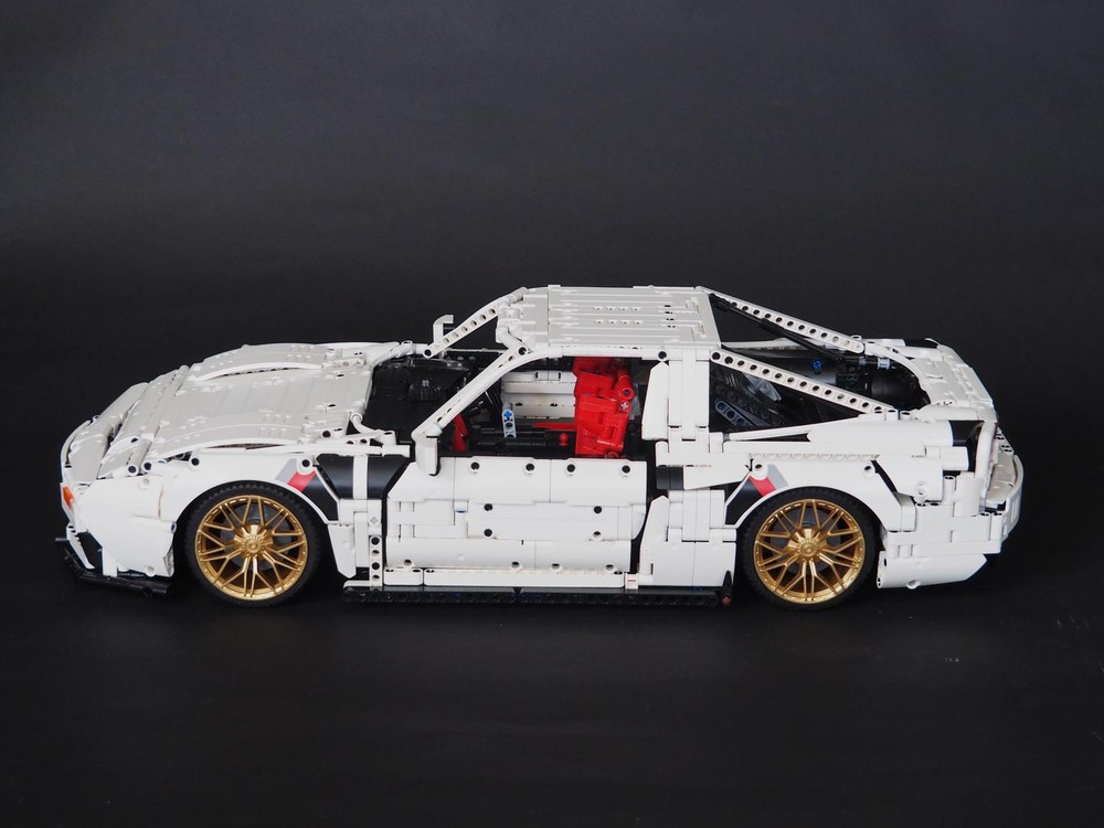 Lego Moc 18 Nissan 200sx 1991 By Limelegolambos Rebrickable