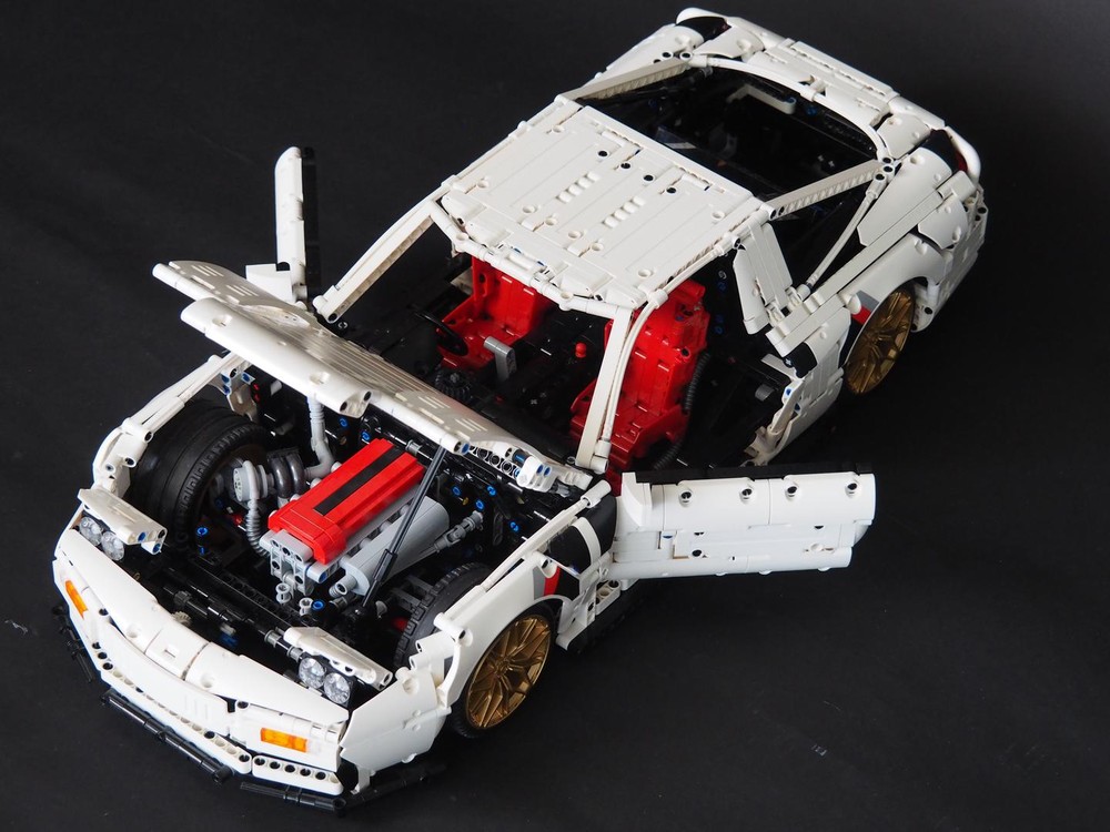 Lego Moc 18 Nissan 200sx 1991 By Limelegolambos Rebrickable