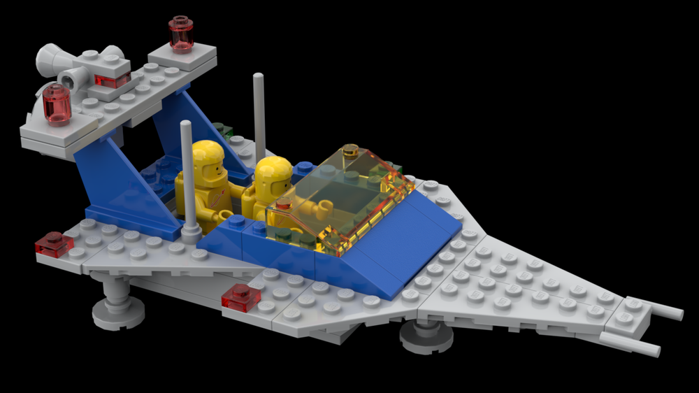 LEGO MOC Classic Space Reimagined: Ideas 6000 Book Double Seated ...
