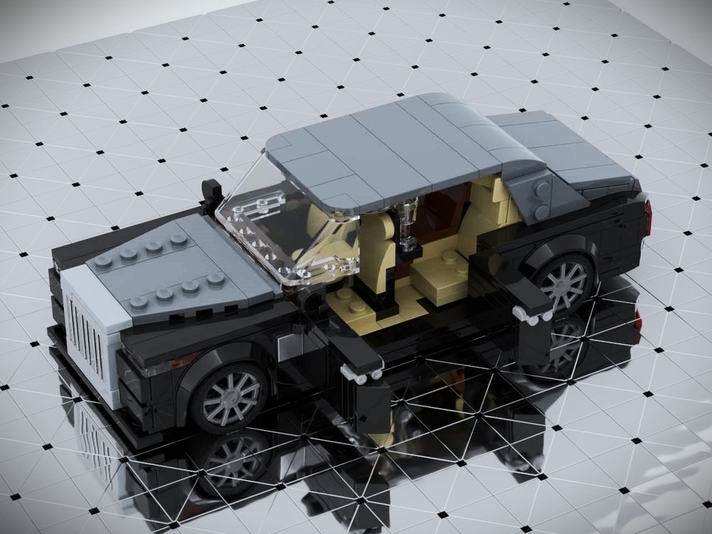 LEGO MOC Rolls-Royce Phantom by Sweeng | Rebrickable - Build with LEGO