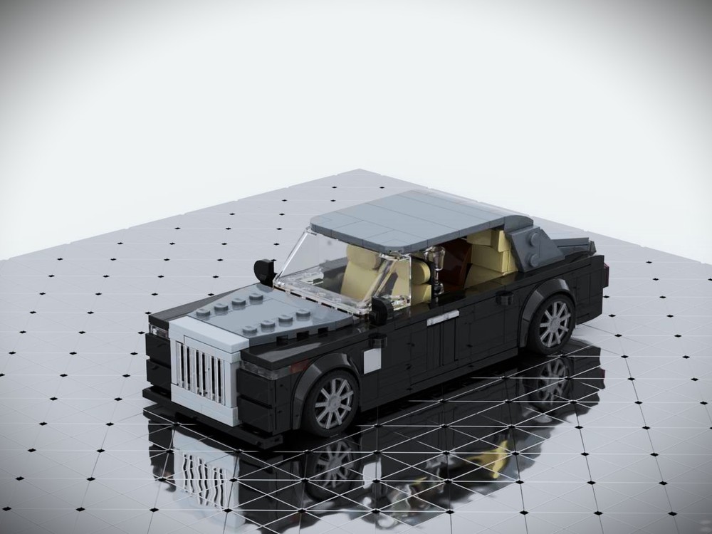 LEGO MOC-157881 Rolls-Royce Phantom by Sweeng | Rebrickable - Build ...